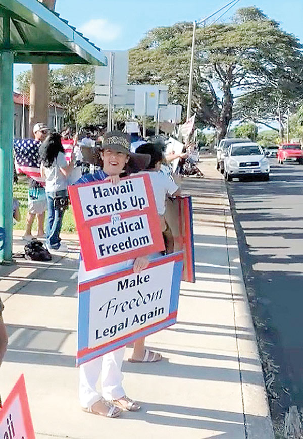 Vaccine protest | News, Sports, Jobs - Maui News